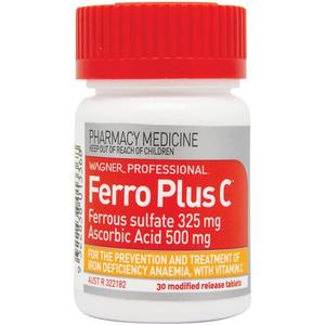 Jual Wagner Professional Ferro Plus C 30 Modified Release Tablets ...
