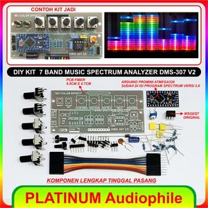 Jual Ready Rgb Music Spectrum Analyzer Diy Kit 7 Band Dms307 V2 ...