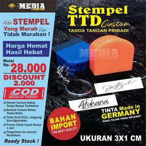 Jual :: STEMPEL TTD / STEMPEL TANDA TANGAN / STEMPEL NAMA / STEMPEL ...