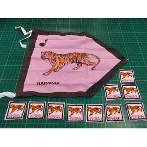 Jual TANDA REGU HARIMAU PINK SET BENDERA PENGGALANG PUTRA PRAMUKA RGU17 ...