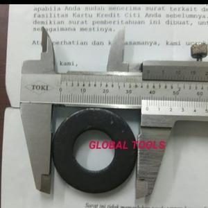 Jual terbagus ring plat baja 3/4 ring plat hitam tebal ring baut 3/4 ...