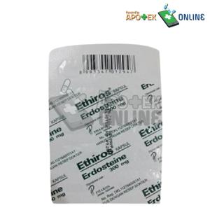Jual ETHIROS 300MG 1 BLISTER 10 KAPSUL/ERDOSTEINE/OBAT BATUK BERDAHAK ...
