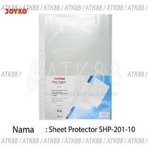 Jual produk Map Plastik Sheet Protector Joyko F4 SHP-201-10 barang ...