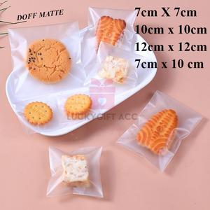 Jual PLASTIK PAKING COOKIES DOFF MATTE POLOS / KEMASAN KUE UKURAN 10X10 ...