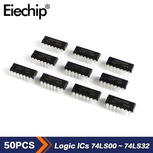 Jual 50PCS/Lot 74LS00 74LS02 74LS04 74LS08 74LS32 DIP-14 IC Chip ...