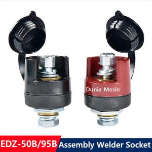 Jual EDZ-50b EDZ-95b Assembly Welder Socket Kabel Female Konektor Las ...