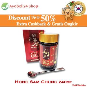 Jual Korean Red Ginseng Extract HONG SAM CHUNG 240 gram - Kota Surabaya ...