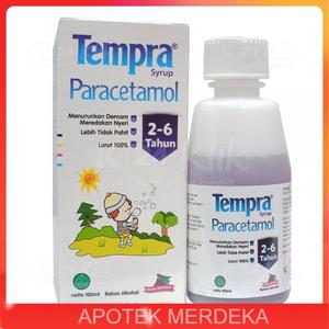 Jual TEMPRA SYRUP / Tempra Sirup Obat Demam Anak - 100ml - Kota ...