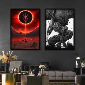 Jual berserk seinen Decorative Painting Canvas 24x36 Poster Wall Art ...
