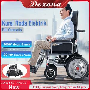 Jual 【Manual/Listrik】kursi roda elektrik otomatis / Kursi roda listrik ...