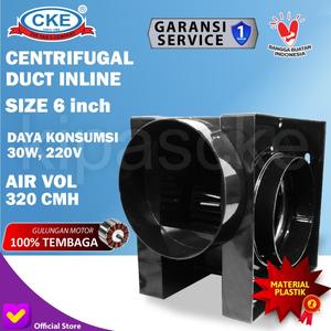 Jual Exhaust Fan Mini Sirocco Sudut Tabung Industrial 6" Inline Duct ...