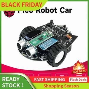 Jual Raspberry Pi Pico Robot Car Kit Programmable Car Support ...