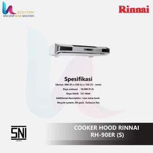 Jual Ale Rinnai Cooker Hood Penghisap Asap Slim Rinai Rh 90 Er Rh90 Ev Rh - Kab. Badung - ALEF ...