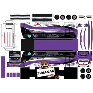 Jual .. DIY Miniatur Bus SJM Ratu Maher Papercraft ( ) - Kota Semarang ...