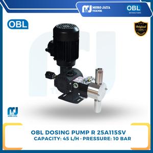 Jual Pompa Dosing Kimia OBL Chemical Dosing Pump Model R 25A115SV ...