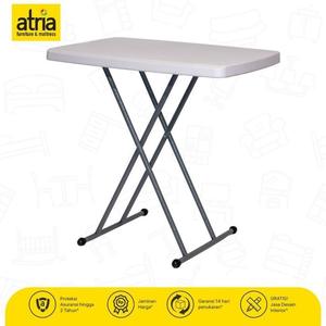 Jual Atria Meja Lipat Multifungsi HDPE Folding Table White - Kab ...