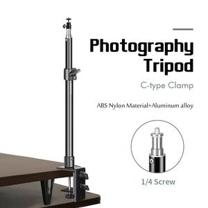 Jual SH Desk Mount Stand,Adjustable Table Aluminum Light Stand With ...
