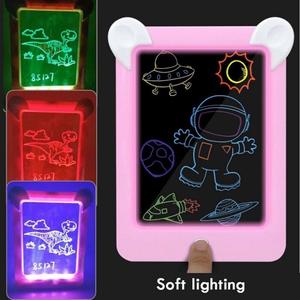 Jual magic board papan tulis nyala lightning drawing learning glow in ...