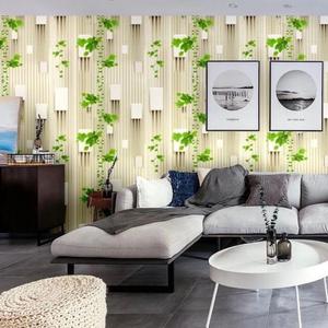 Jual Wallpaper Sticker Dinding Kayu Daun Janda Bolong Terbaru Kekinian ...