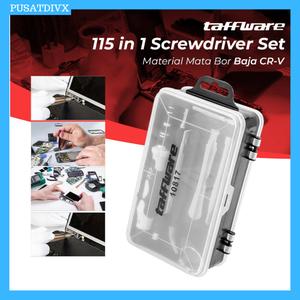 Jual Taffware 115 In 1 Obeng Screwdriver Set Reparasi Smartphone Laptop ...