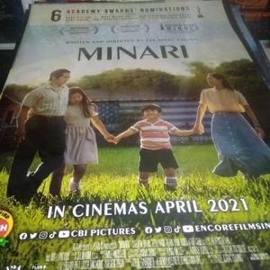 Jual Original Poster Film Bioskop Minari Official One Sheet - Kota ...