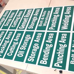 Jual \NEW/ Rambu / Sign Nama Ruangan / Area Kerja - 30cm x 10cm Acrylic ...