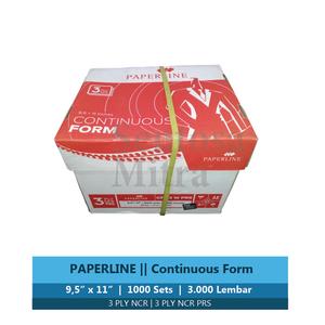 Jual BEST PAPERLINE CONTINUOUS FORM KERTAS KOMPUTER 3 PLY NCR PRS 9.5 X ...