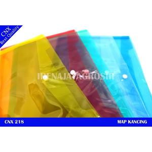 Jual \NEW/ MAP BENING TRANSPARAN MAP KANCING ISI 12 PCS SEKOLAH KANTOR ...
