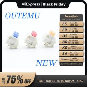 Jual Outemu Switches Lubed Mechanical Keyboard Switch 5Pin Silent Tact ...