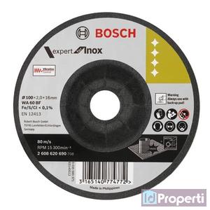 Promo Bosch Inox Grinding Disc 4inch Mata Gerinda Poles Baja Stainless ...