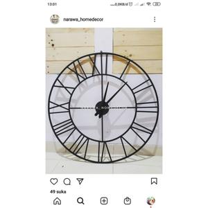 Jual JAM DINDING BESI BESAR JUMBO D90CM - Kota Yogyakarta - cinta mart ...