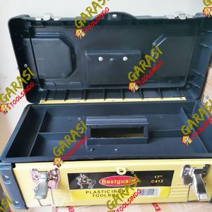 Jual tool box 17" BESTGUARD toolbox kotak perkakas besi plastik box ...