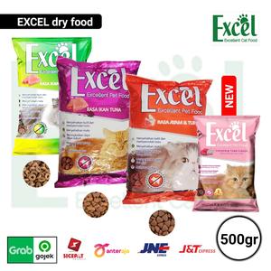 Jual EXCEL CAT FOOD 500gr makanan kucing excel - CHICKEN TUNA - Kota ...