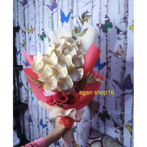 Jual TUY buket uang asli lima ribu/buket wisuda/wedding bucket/buket ...