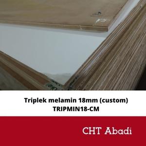 Jual TRIPLEK MELAMIN 18mm custom ukuran (dengan/tanpa lapisan HPL ...