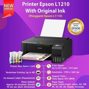 Promo Printer Epson L1210 L-1210 L 1210 pengganti L1110 L-1110 L 1110 ...