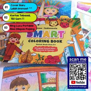 Jual Smart Coloring Book ABAGA/ Buku Mewarnai Anak Belajar Mewarnai ...