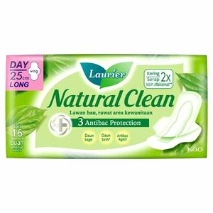 Jual LAURIER NATURAL CLEAN LONG W 25 CM 16 PCS - Kota Serang ...