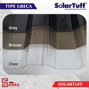 Jual SOLARTUFF ATAP POLYCARBONATE GRECA / ATAP GELOMBANG KOTAK - GRECA ...