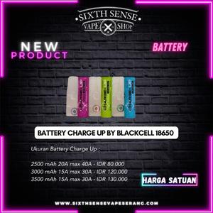 Jual Charge Up Battery 18660 Series By Blackcell Authentic - 2500Mah40A ...