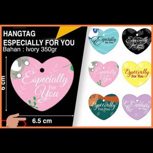 Jual SUPER MURAH Hang tag , kartu ucapan especially for you,ulang tahun ...
