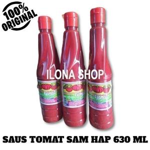 Jual SAOS TOMAT MERAH CAP 3 (TIGA) TOMAT SAUS MASAK SAM HAP SAMHAP ...