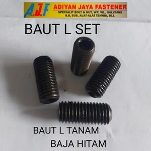 Jual Baut L set / baut l tanam / Hex socket set screw 5/8 X 11/2 INCHI ...