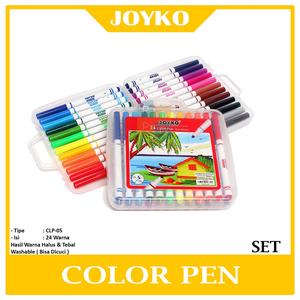 Jual New!! JOYKO - Color Pen Pulpen Warna CLP-05 24 Warna Colors - SET ...