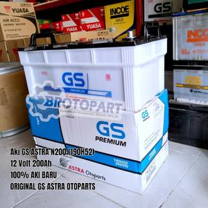 Jual Aki GS Premium N200 12v 200ah Original accu basah GS Astra ...
