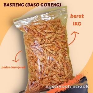 Jual Basreng (baso goreng) kan 1kg / basreng viral / basreng pedas daun ...