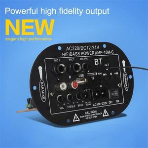 Jual Amplifier Board Audio Bluetooth USB FM Radio TF Player Subwoofer ...