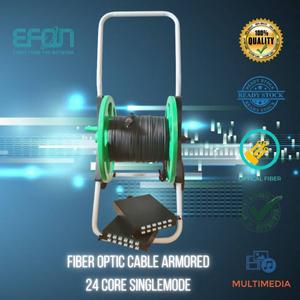 Jual FRI-731 ARMORED BROADCAST FIBER OPTIC CABLE 24 CORE 200 M ...