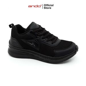 Jual terbagus ando official sepatu sneakers juara remaja - hitam/hitam ...