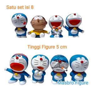 Jual Topper Cake Action Figure DORAEMON Set isi 8 Pcs - Kab. Tangerang ...